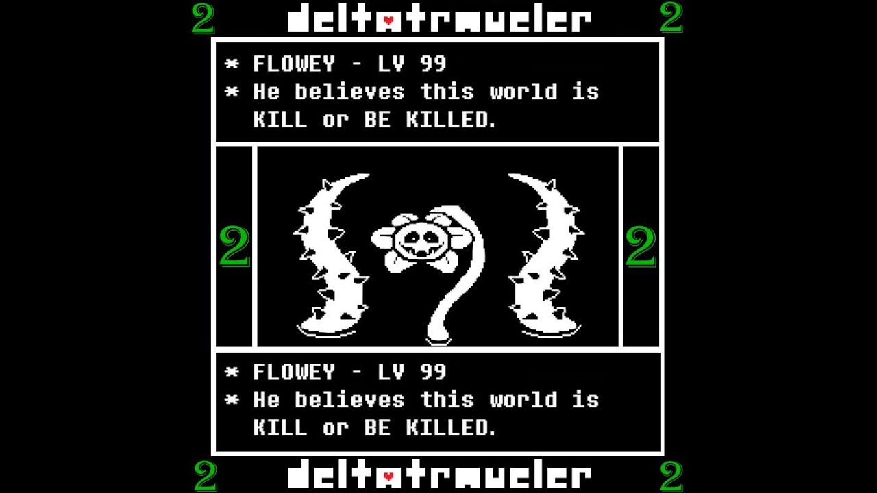 Deltatraveler - Episode 2 (Flowey The Flower) - YouTube