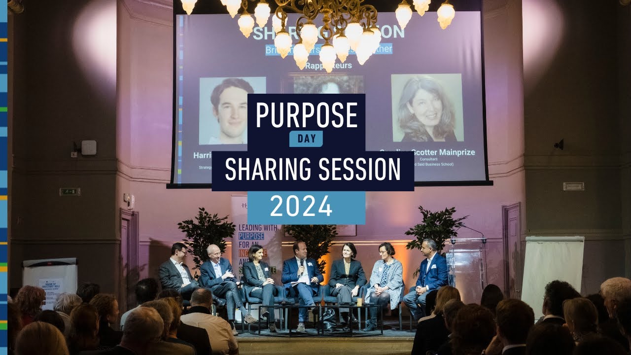 Bring Purpose to Life - Sharing Session - Purpose Day 2024 - YouTube