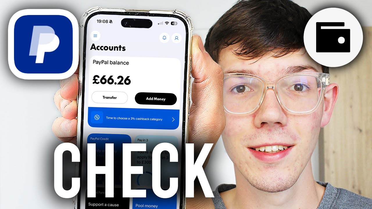 How To Check PayPal Balance - Step By Step - YouTube
