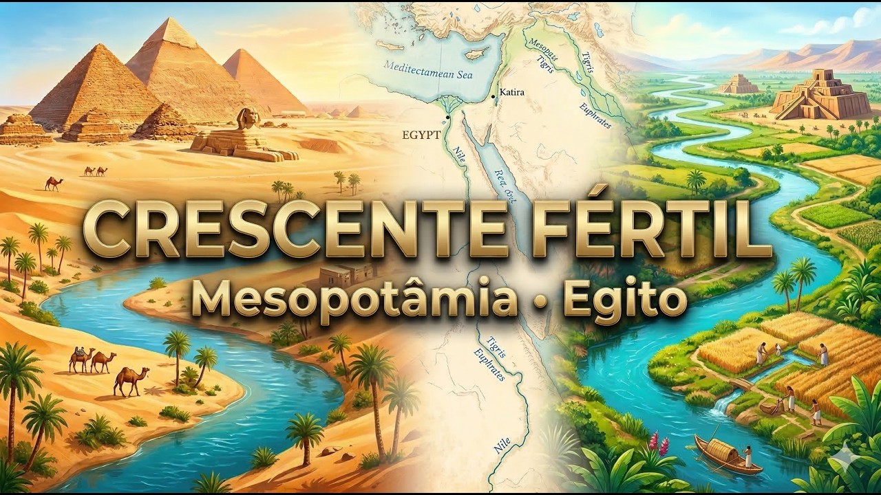 Crescente Fértil, Mesopotâmia e Egito - YouTube
