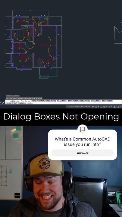 Fix Missing AutoCAD Dialogue Boxes! #autocadtutorial #shorts - YouTube