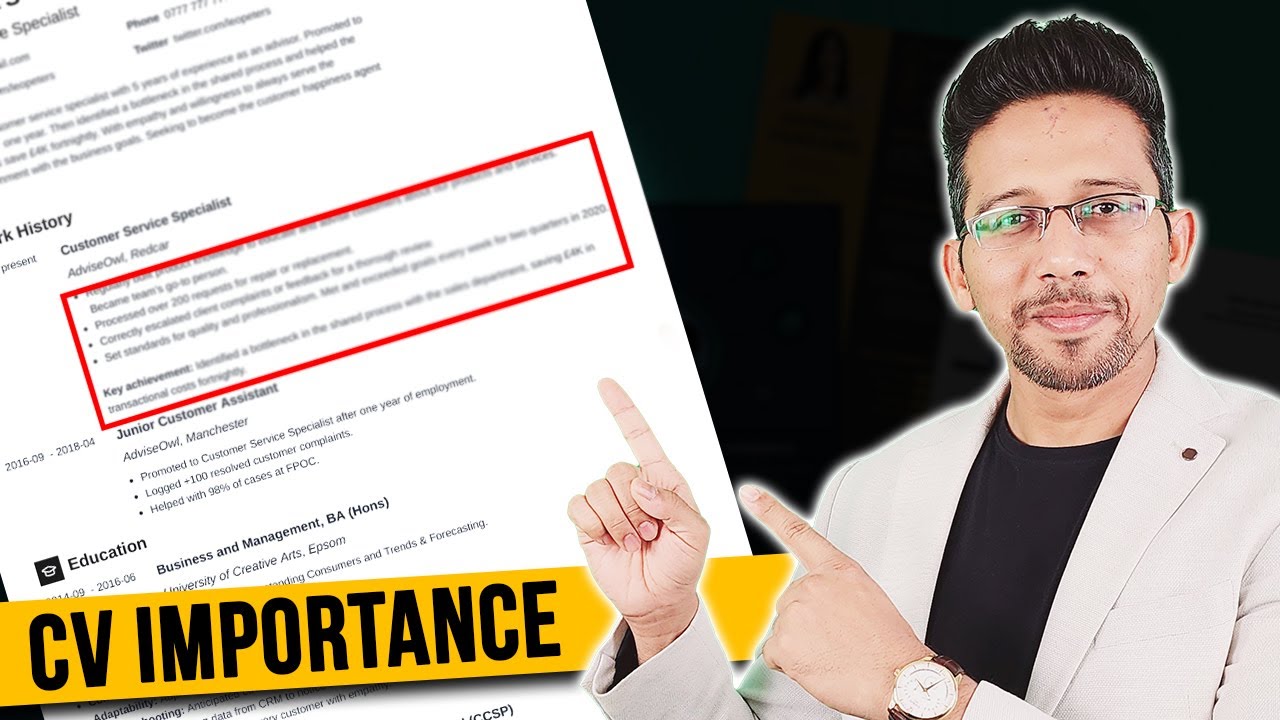CV Importance | Nabeel Asim - YouTube