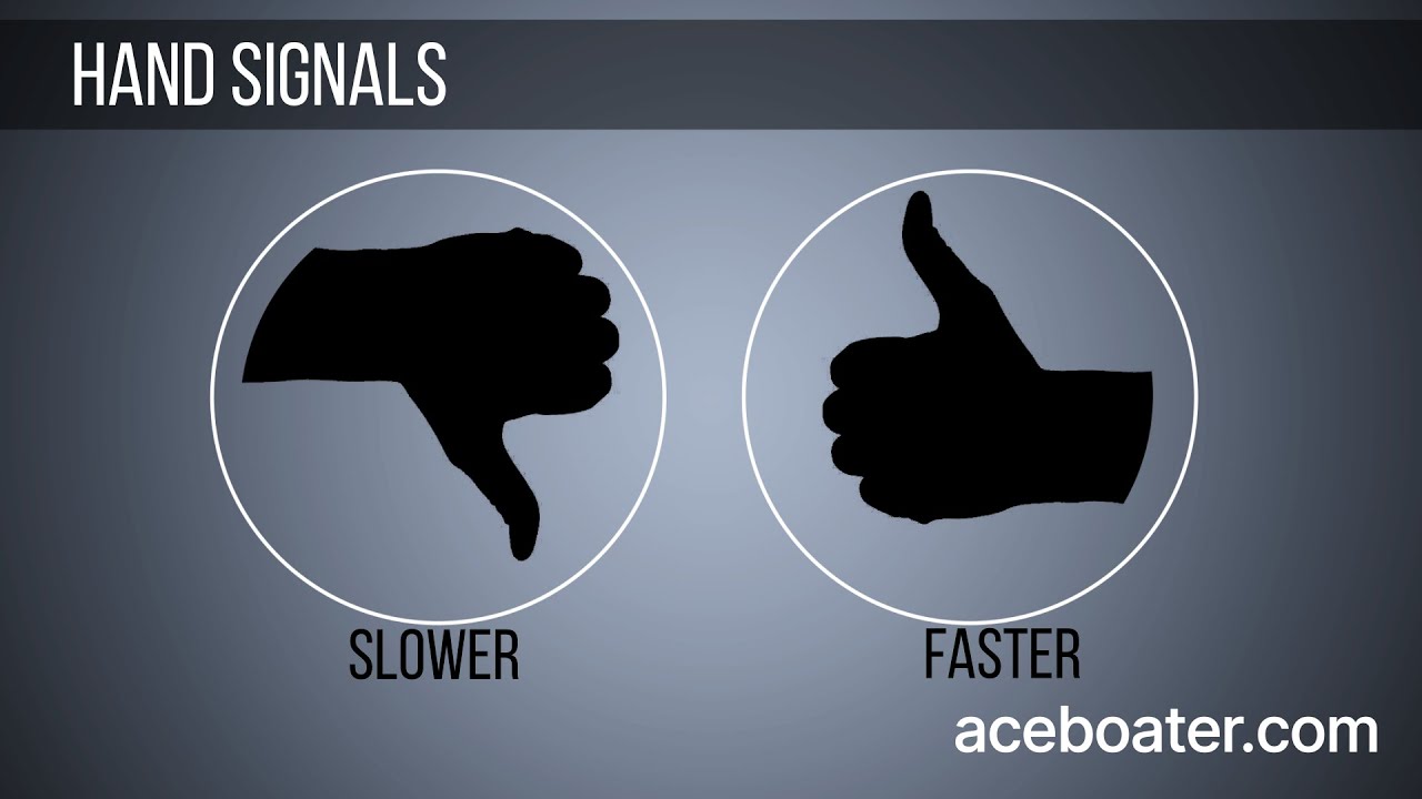 Hand signals - YouTube
