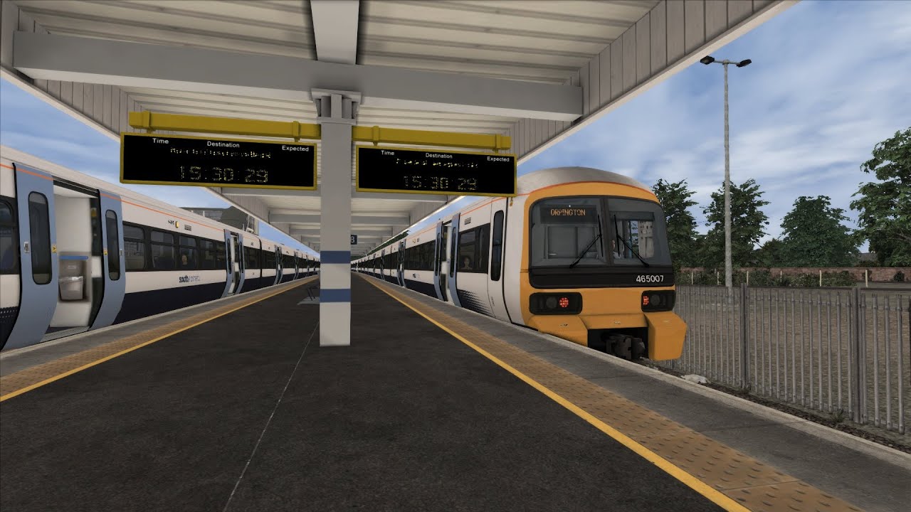 2M76 1455 London Victoria to Orpington - YouTube