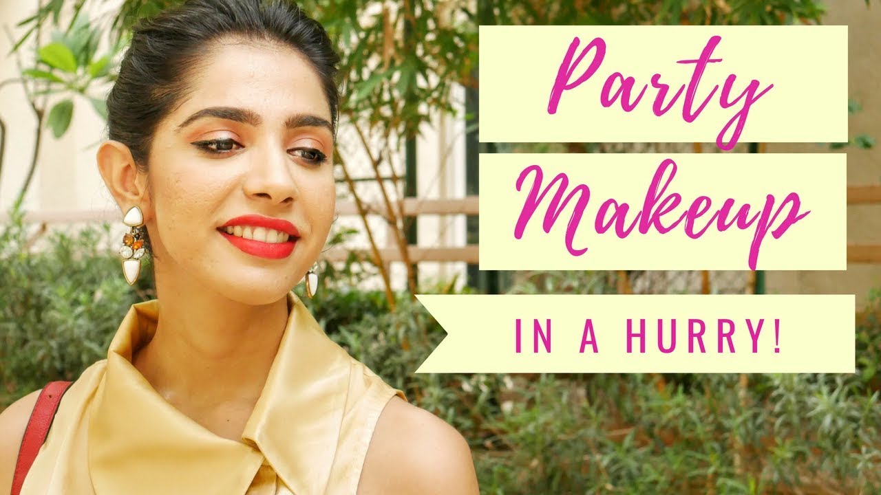 Simple Party Makeup for Beginners - My Birthday Look - YouTube