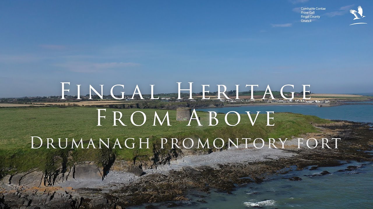 Fingal Heritage from Above - Drumanagh Promontory Fort - YouTube