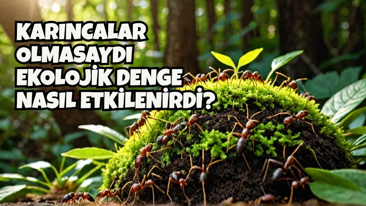 KARINCALAR OLMASAYDI EKOLOJİK DENGE NASIL ETKİLENİRDİ? Devrimin Masal Dünyası - YouTube