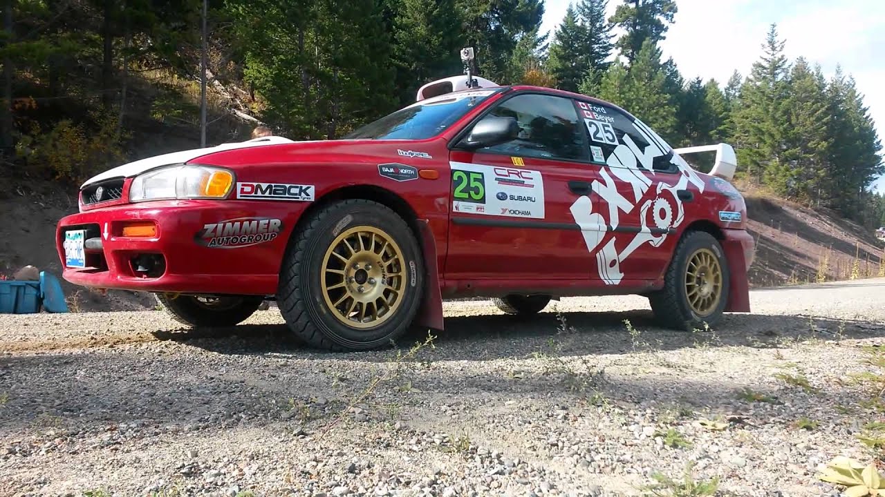 Subaru WRX Rally Car Launch! - YouTube