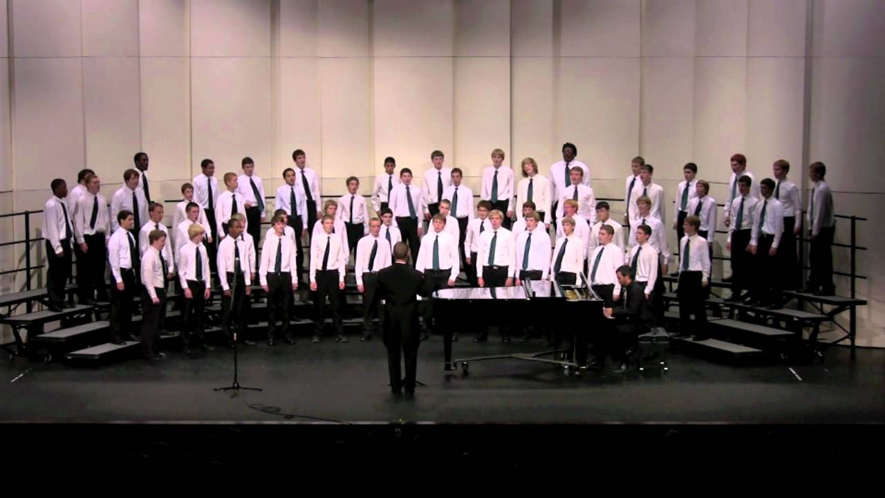 Iowa City West - Bass Choir - Blue Moon - YouTube