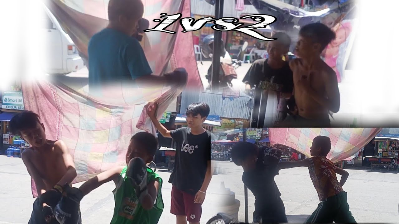 street children boxing match up - YouTube