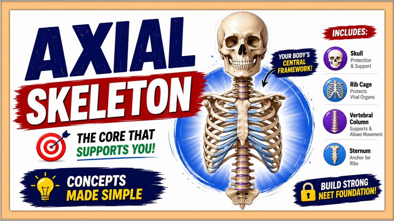 Human Skeletal System Part 1 | Axial Skeleton Simplified with Bone ...