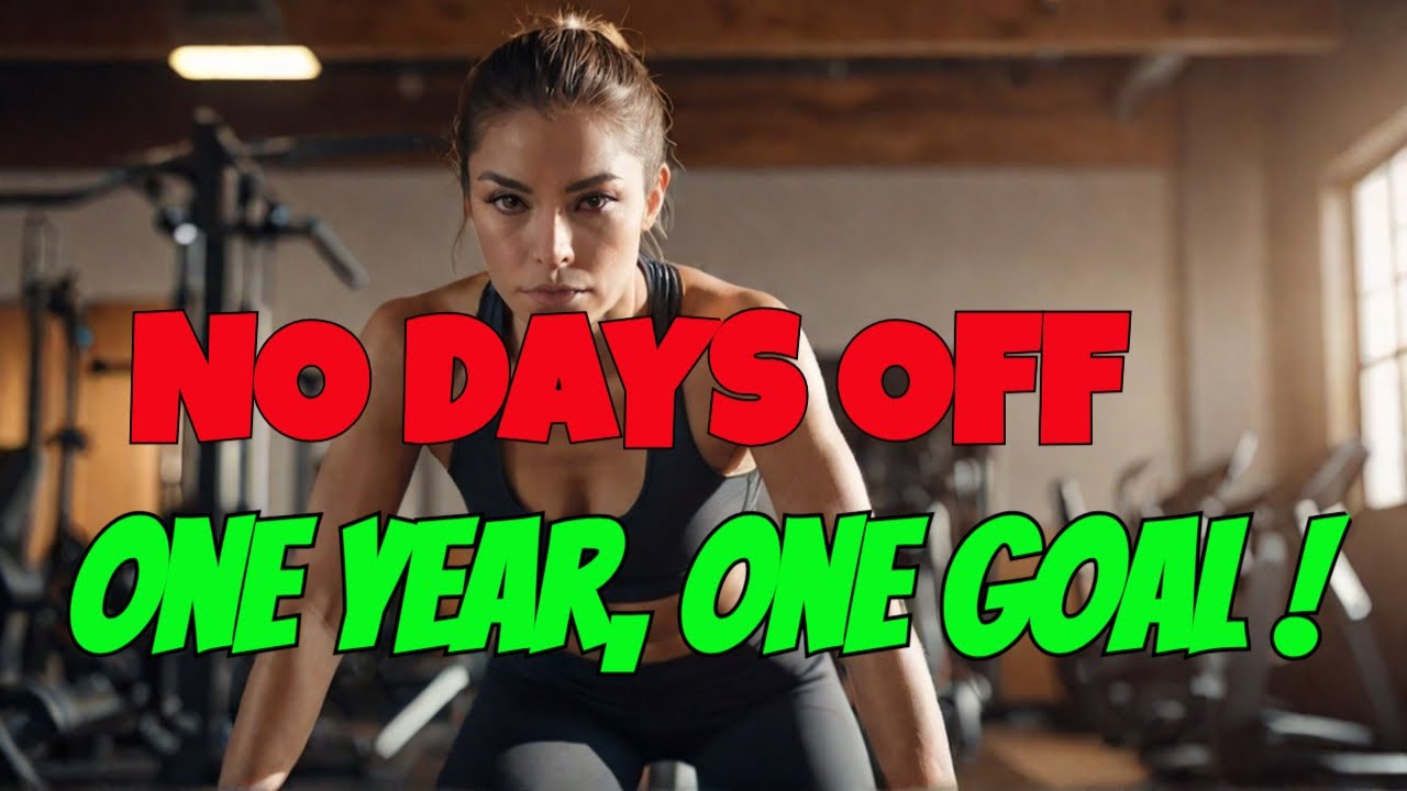 One Year, One Goal: Exercising Every Day Without Fail! - YouTube