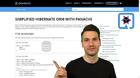 Panache Quarkus Java - YouTube