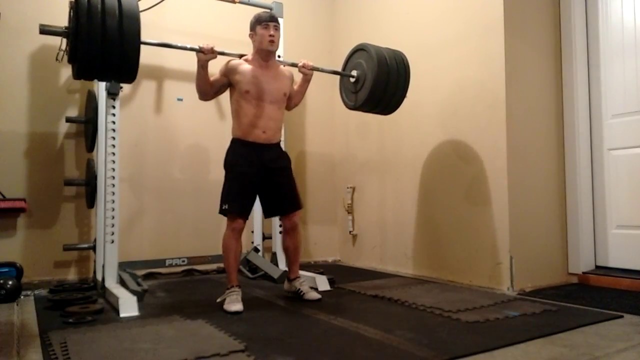 Day 4 Max Back Squat Everyday 325lb(148kg) Pause Squat - YouTube