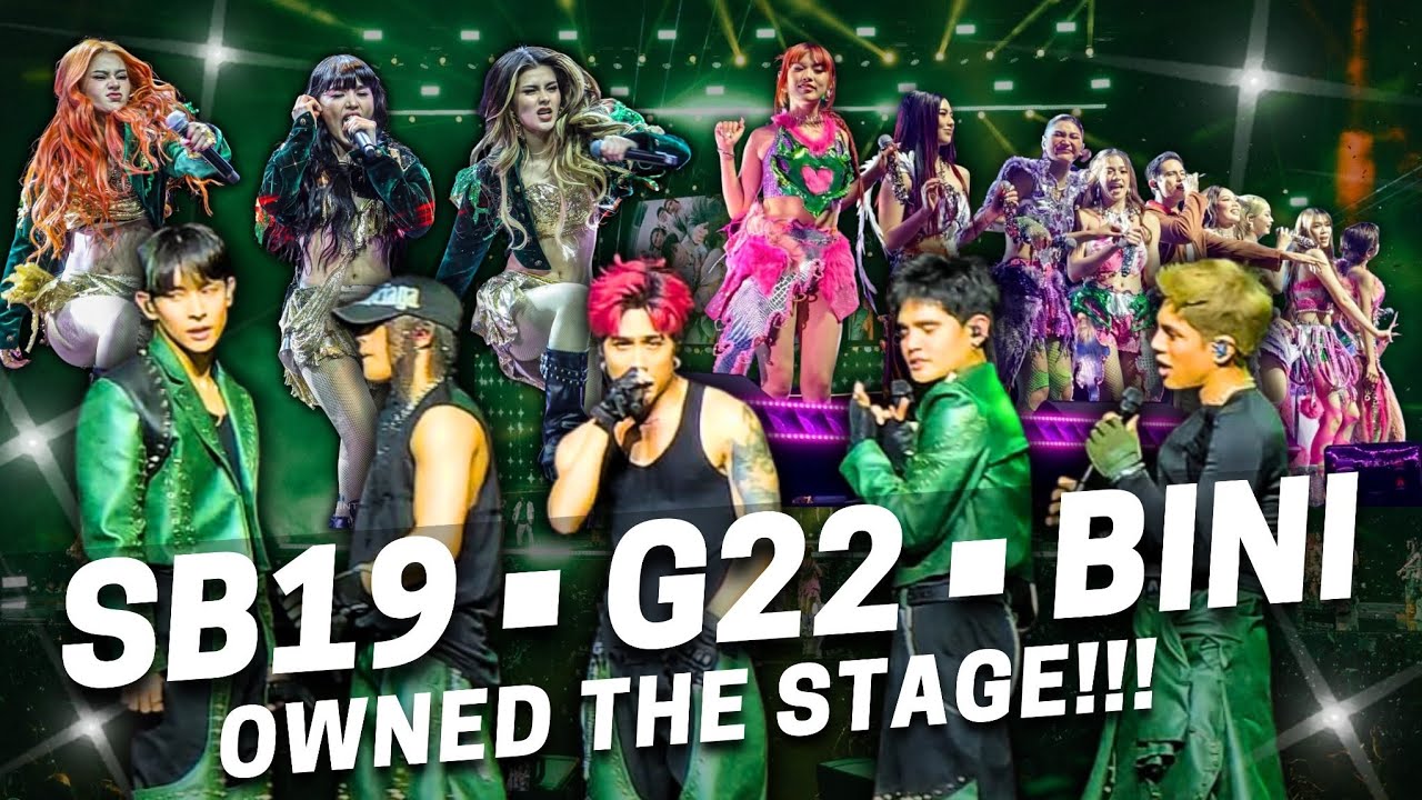 SB19 G22 BINI OWNED THE STAGE | PUREGOLD OPM CON 2025 HIGHLIGHTS ...