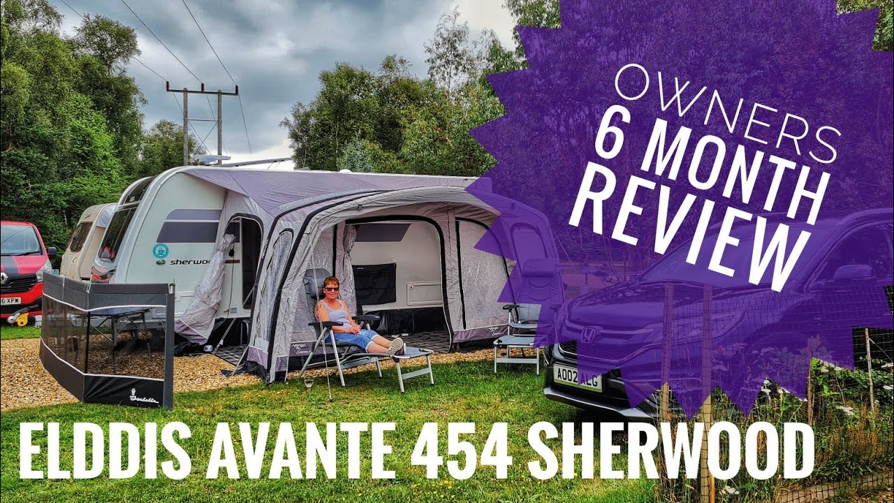 Elddis Avante 454 Sherwood - Owners 6 month review - YouTube