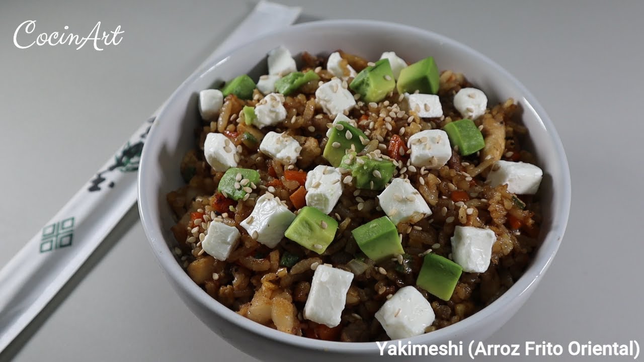Arroz Frito Oriental Yakimeshi, Receta Fácil De Hacer - YouTube