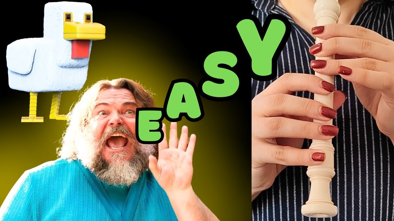 How to Play Steve’s Lava Chicken on Recorder | Beginner Song - YouTube