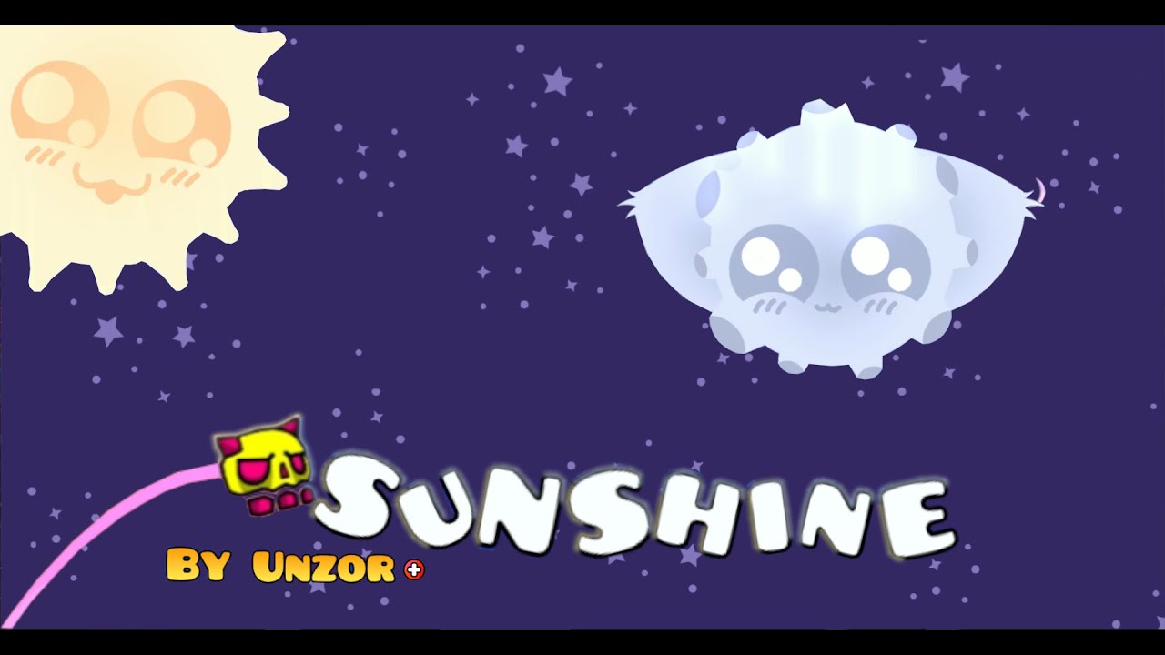 completing the ''sunshine'' level in geometry dash - YouTube