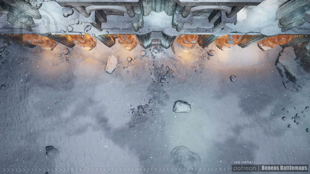 Amber Temple 1F Front | Battlemap Demo | Curse of Strahd | Beneos ...