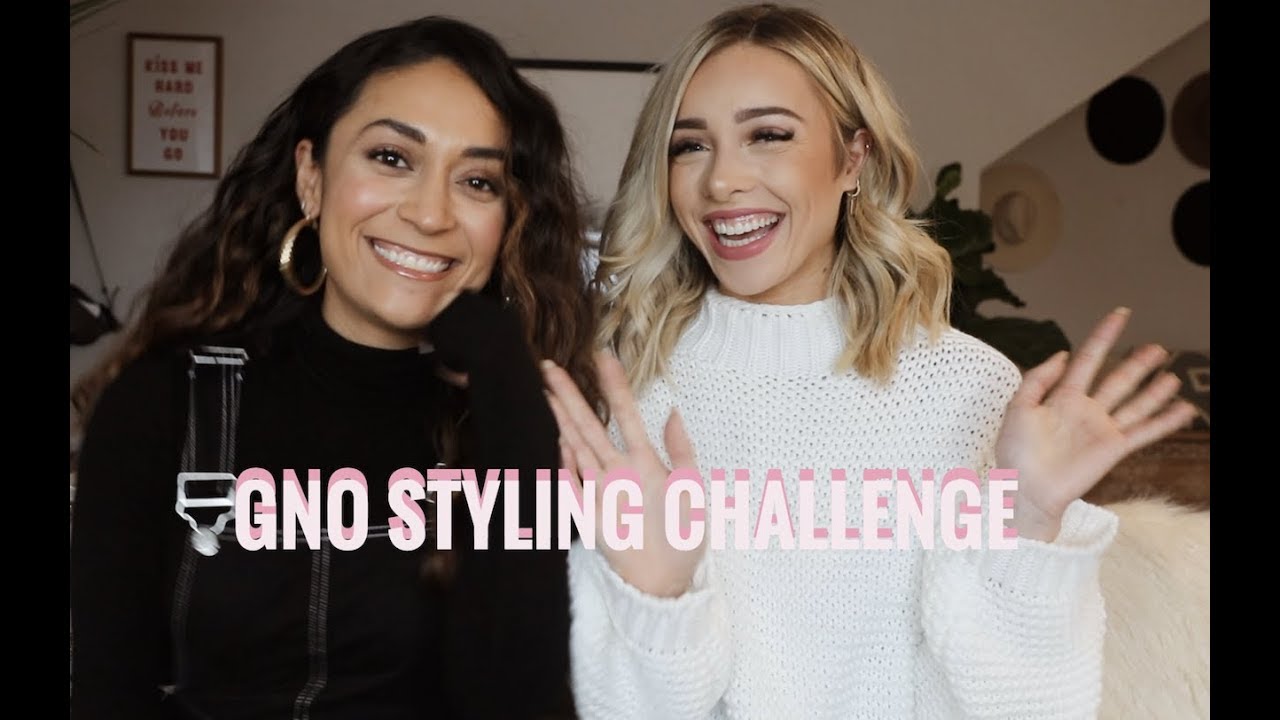 STYLE EXCHANGE dressing each other for Girl's Night Out in Forever 21 ...