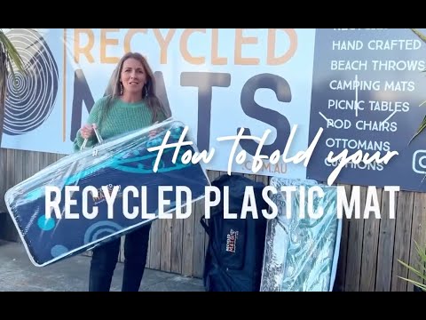 How to fold your plastic mat - YouTube