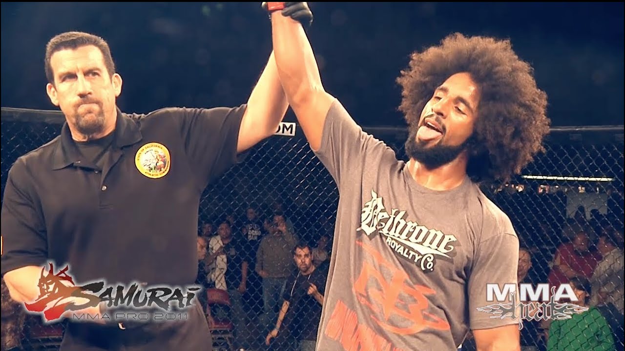 Jamie Yager After 1st Round TKO Win at Samurai MMA Pro 2011 - YouTube