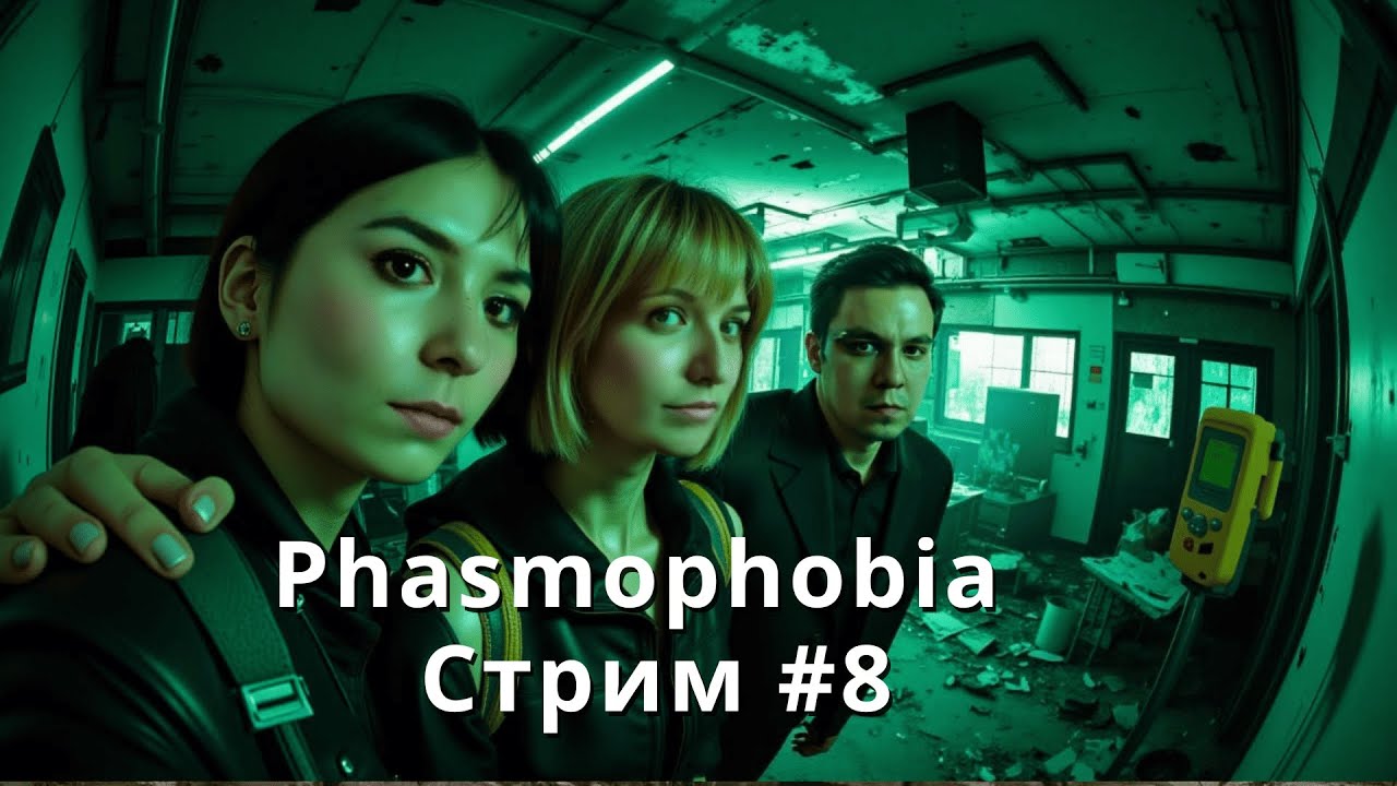 Фазмим вместе с ‪@dangar.stream‬ и ‪@winchester_sister‬ | Phasmophobia #1 | Стрим | sofiko ...