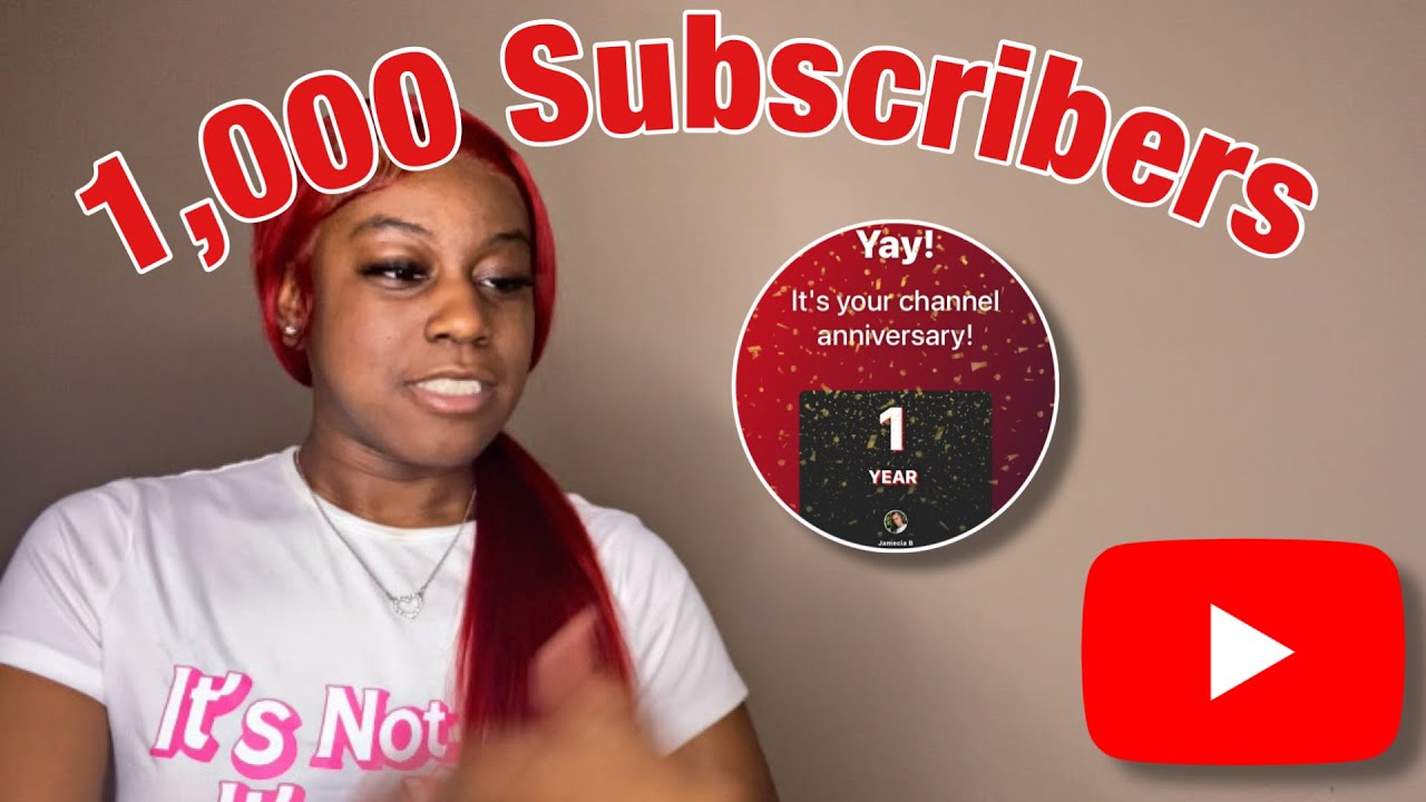 We Hit 1K Subscribers | Channel Anniversary 🥳 - YouTube