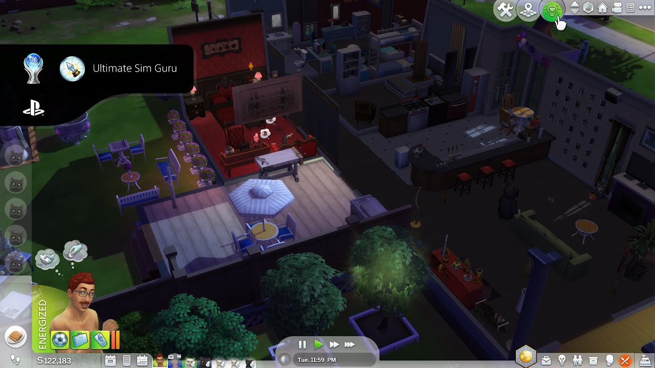 The Sims™ 4 - Ultimate Sim Guru Platinum Trophy (PS4) - YouTube