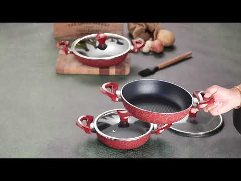 Taç Titan Granit 3'lü Omlet Seti