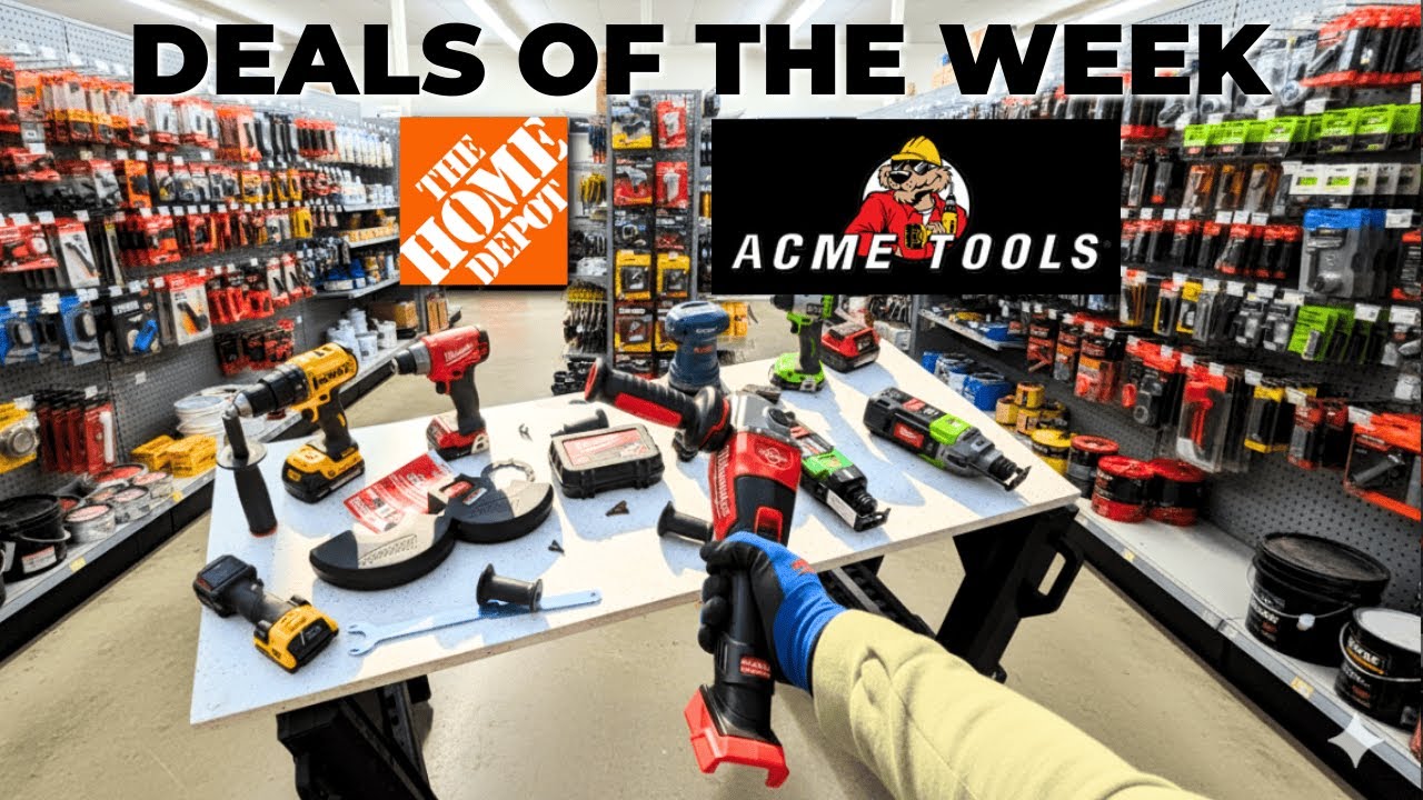40 Crazy Tool Deals at Home Depot & Acme Tools for Christmas You Can't ...