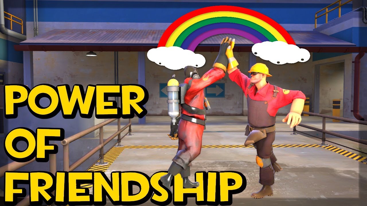 USING THE POWER OF FRIENDSHIP! | TF2 Gameplay With Commentary - YouTube