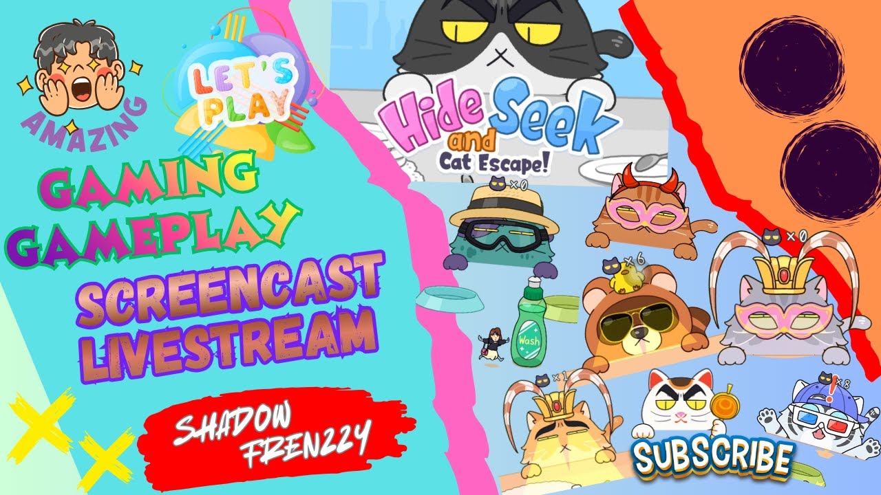 HIDE AND SEEK:CAT ESCAPE EP.08// ATTENDANT TRANSFORMED INTO A NINJA! # ...