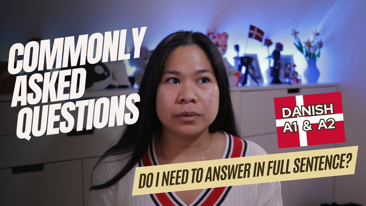 Danish A1 and A2 Test || Commonly asked questions - YouTube