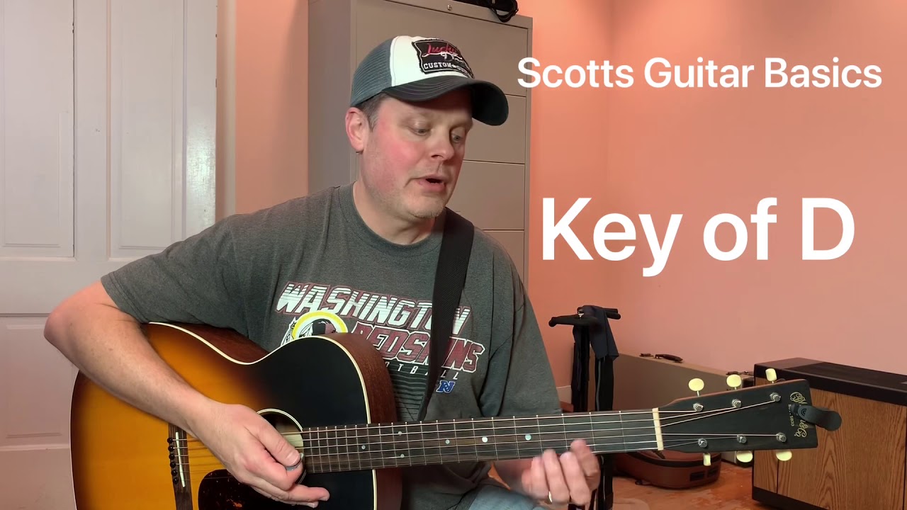 Key of D chord progression - YouTube