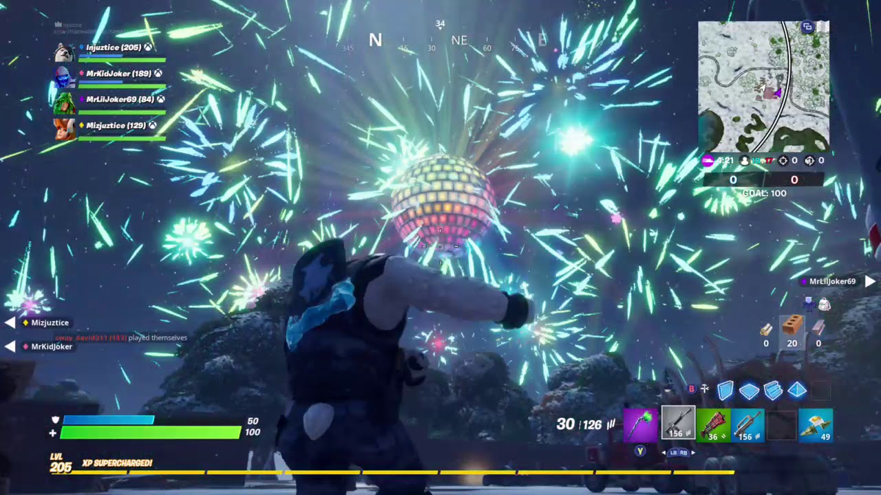 FORTNITE NEW YEARS 2020 CELEBRATION EARLY?!?! - YouTube