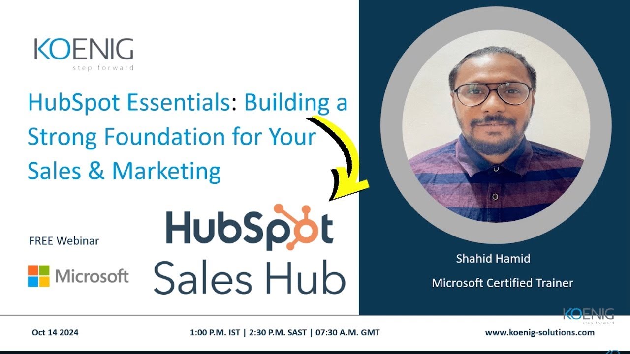 Master HubSpot Basics for Top Sales and Marketing Success in 2025 - YouTube
