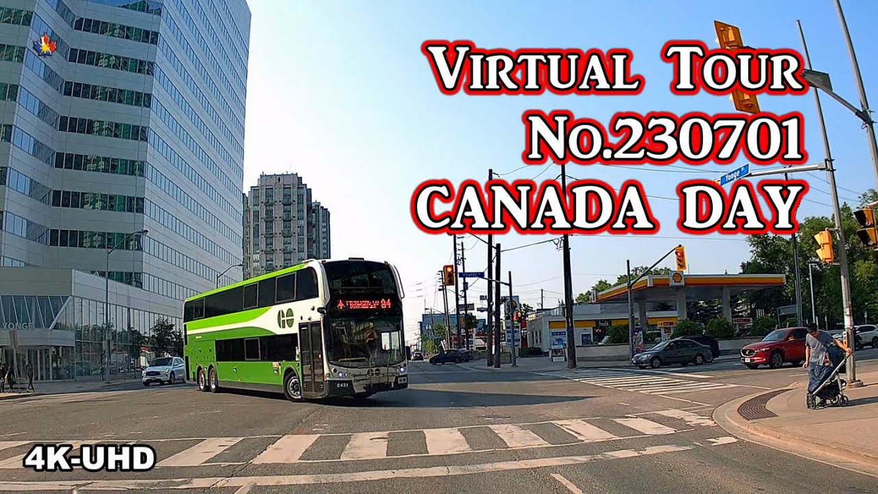 [4K UHD] - Toronto, CANADA DAY 2023 - YouTube