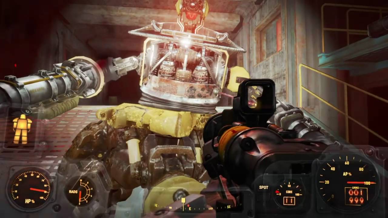 Fallout 4 the Mechanist DLC part 5 - YouTube