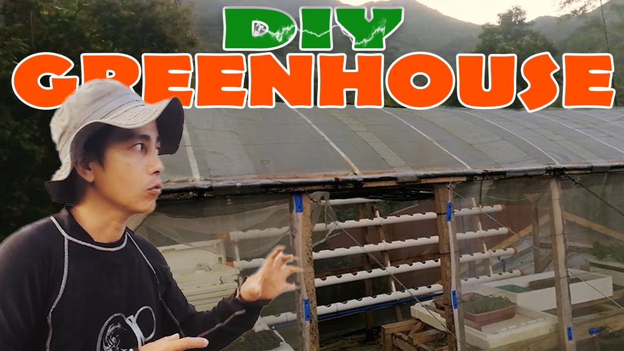 DIY COCO LUMBER GREENHOUSE DESIGN SA ROOFTOP - LOW COST AT MATIBAY ...