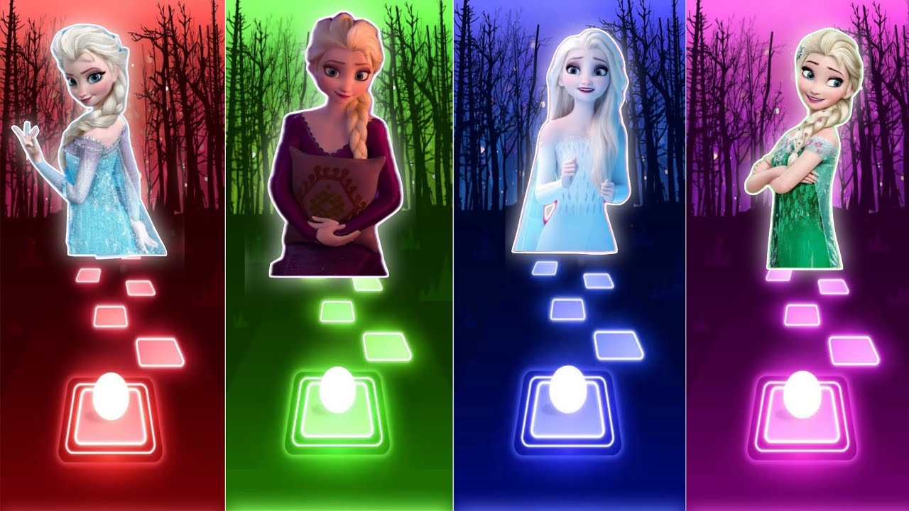 Frozen Songs - Elsa let it go vs Into the Unknown vs How Far I'll Go ...