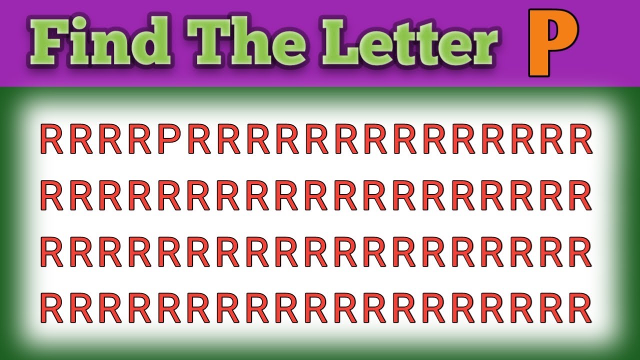 Find the Odd letter || find the difference|| @BrainFlexChallenges # ...