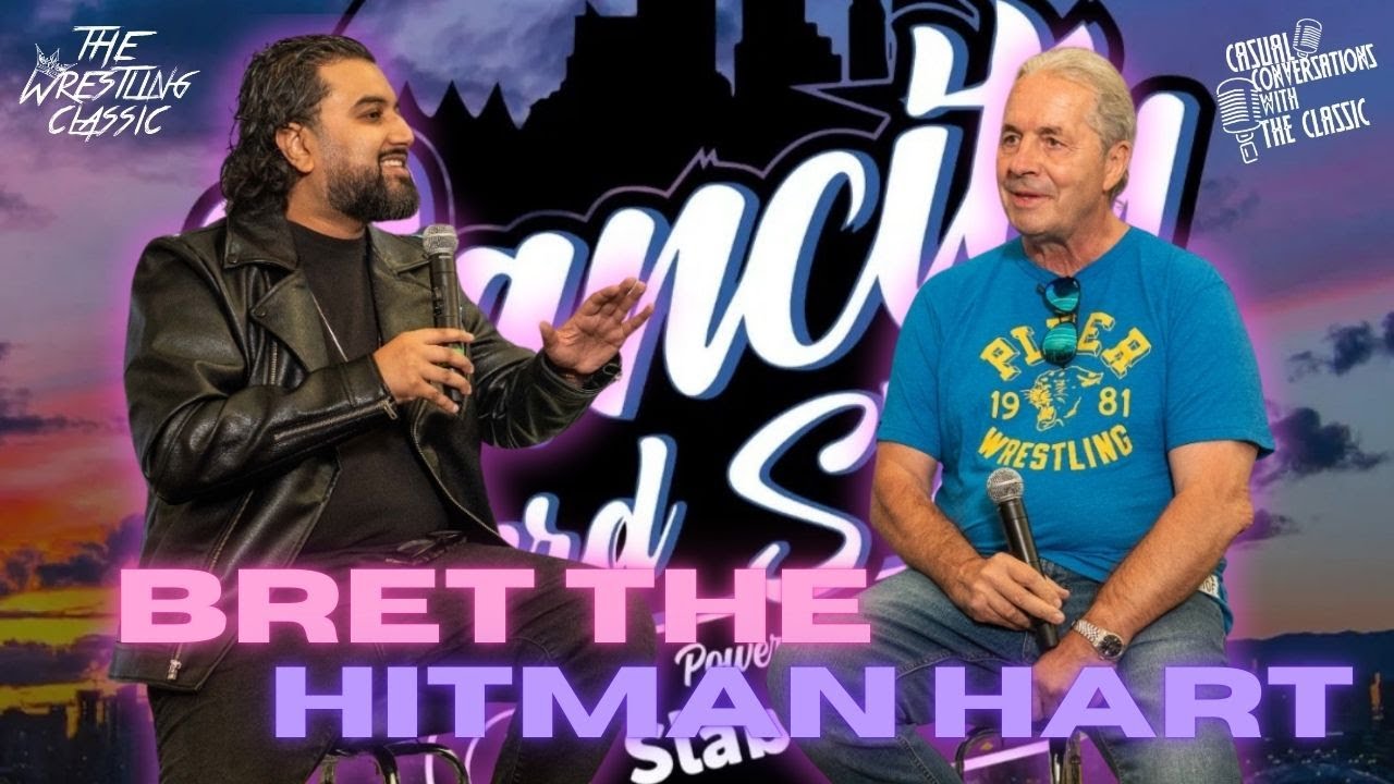 Bret 'The Hitman' Hart on his top 5 wrestlers, First title win ...