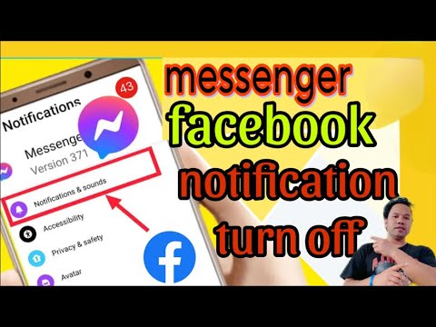 how to turn off messenger message sound | messenger notification sound ...