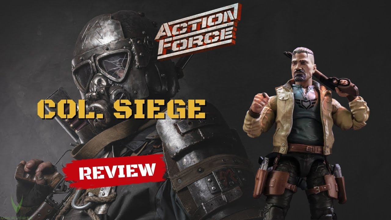 Valaverse Action Force Col. Siege 1/12 Figure Unboxing & Review! - YouTube