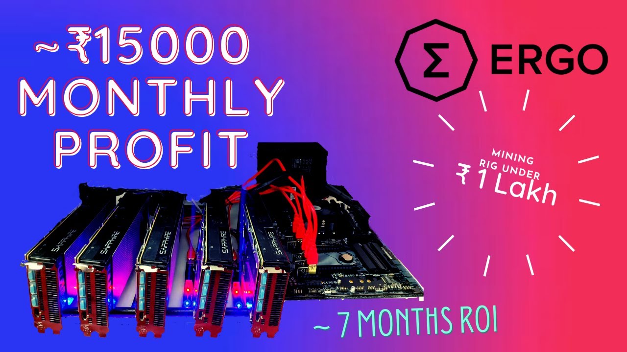 ₹1 lakh ergo mining rig | ₹15,000 monthly profitability* | 7 Month ROI ...