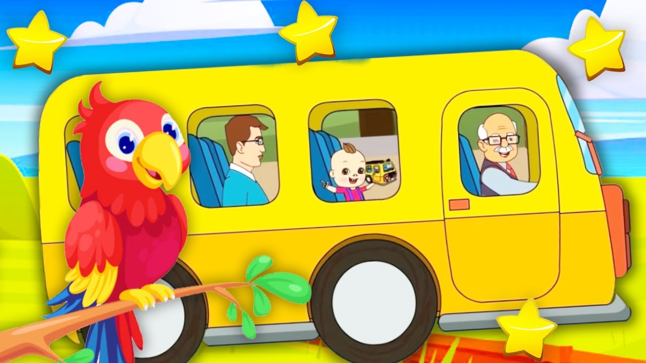 Wheels On The Bus Goes Round and Round + Old MacDonald Had A Farm ...