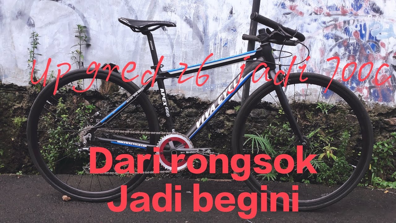 Upgrade Mtb 26 ke 700c - YouTube