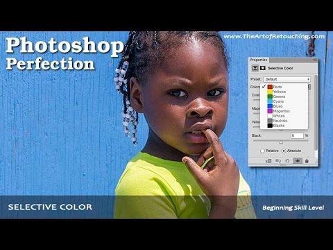 Photoshop Selective Color Tutorial | Beginner's Tutorial - YouTube